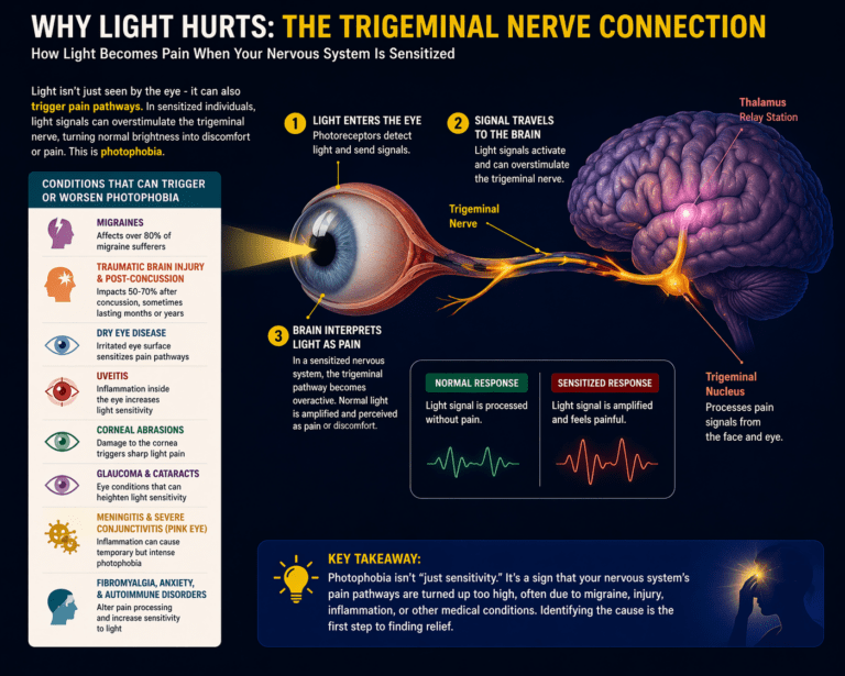 Why Lights Look Too Bright: Light Sensitivity Explained